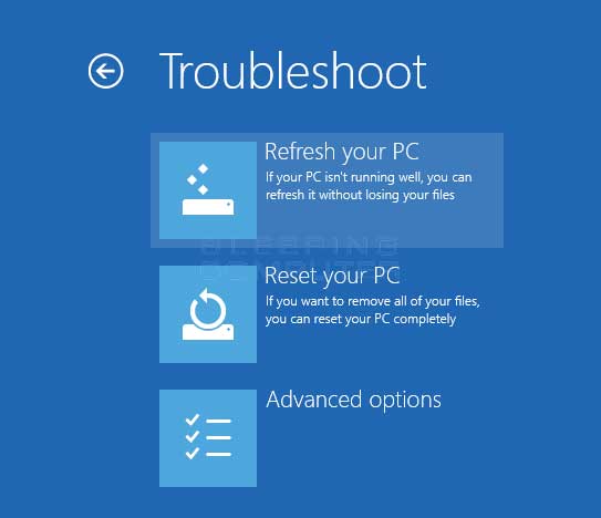 How to access the Advanced Startup Options menu in Windows 8 How to access the Advanced Startup Options menu in Windows 8