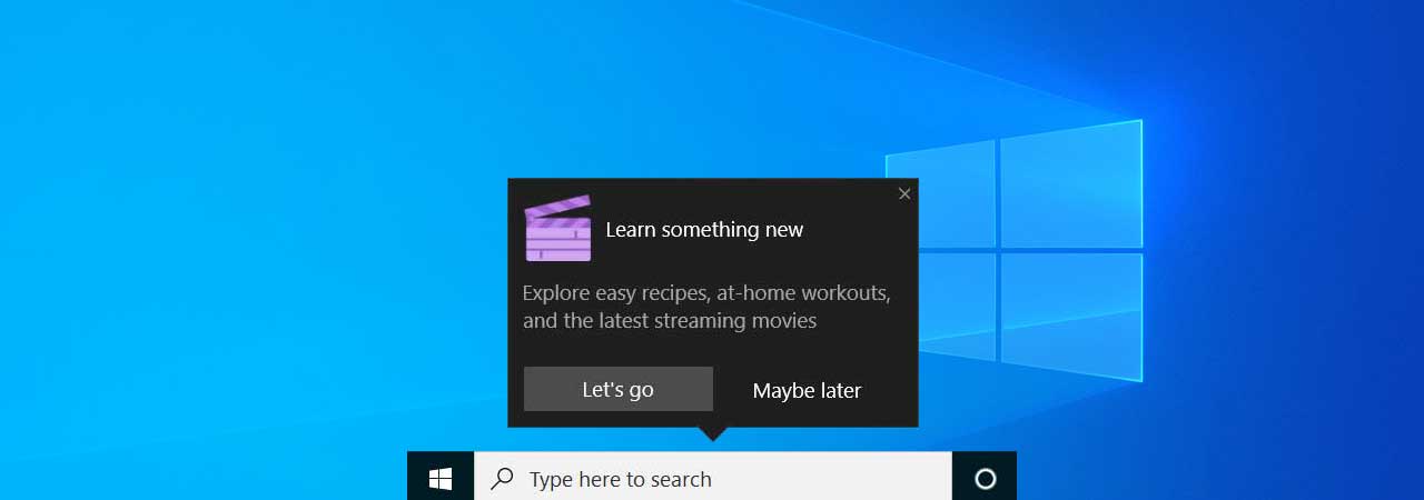 Microsoft now uses Windows 10 Search to promote Bing Searches
