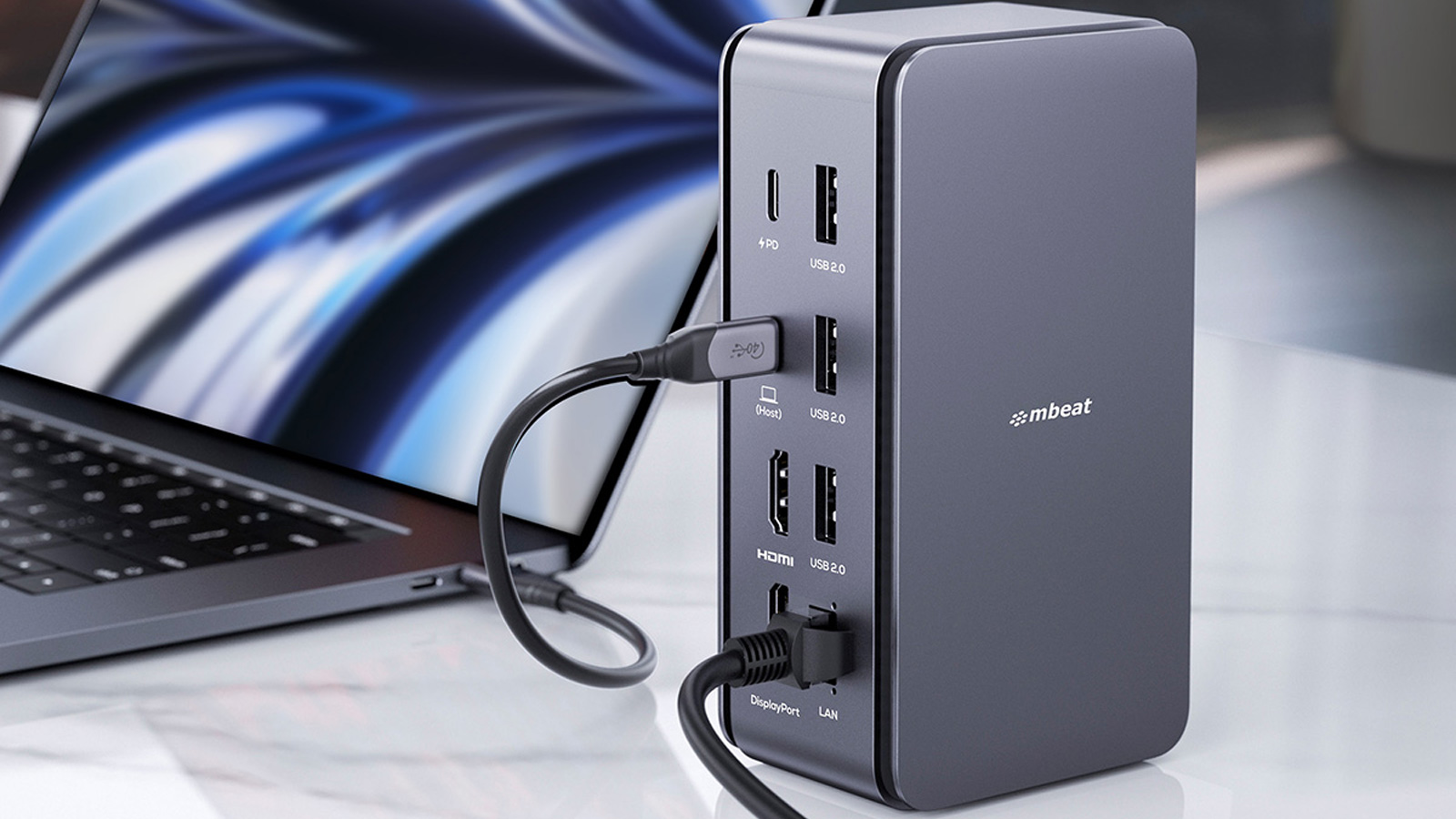 This mBeat 14-in-1 USB4 docking station deal expands your connectivity
