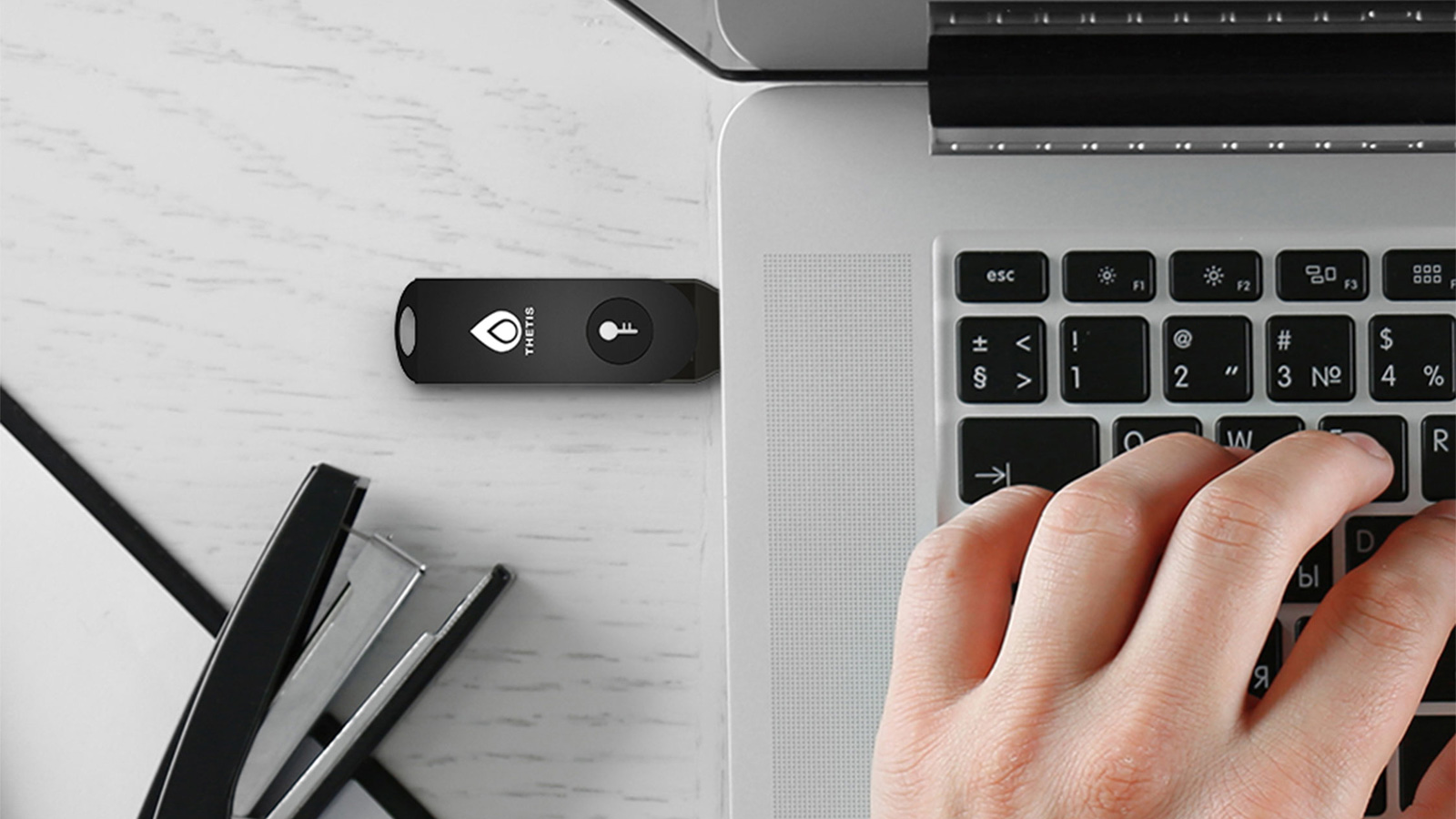 Enhance your online security with this easy-to-use FIDO2 security key