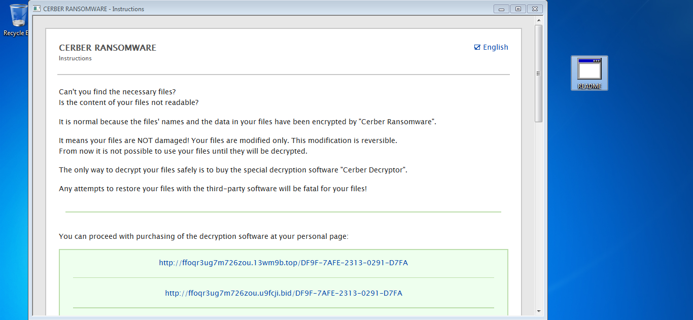 Cerber Ransom Note Found in Two Android Apps on Google Play Store