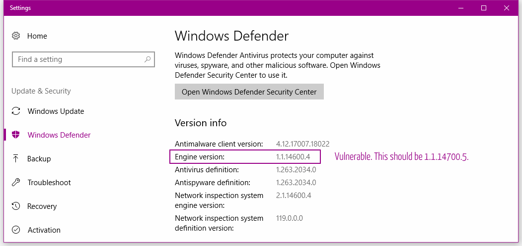 Microsoft Malware Protection