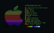 Neofetch Creates Colorful System Information Screens using Ascii Art