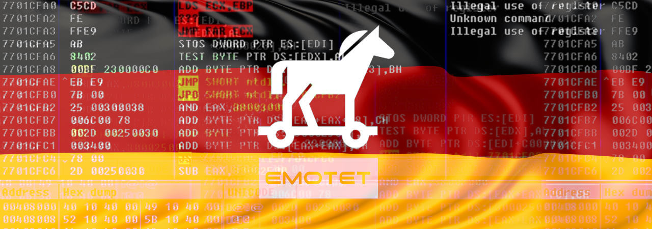 Attackers Posing as German Authorities Distribute Emotet Malware