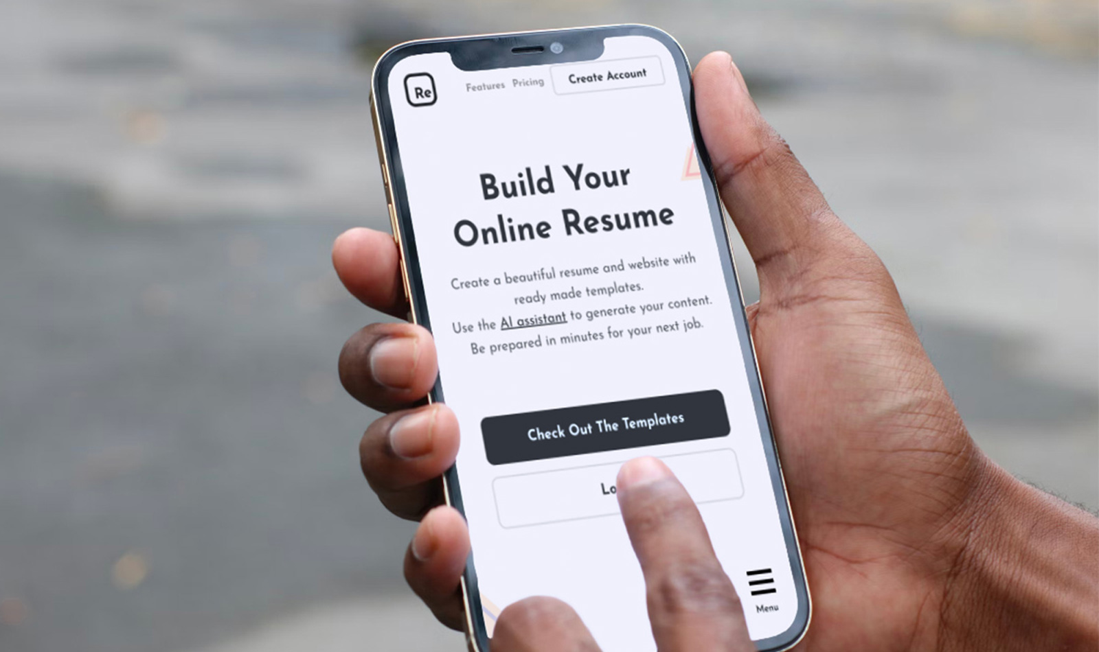 Same you, new job with the Resoume resumé creator deal