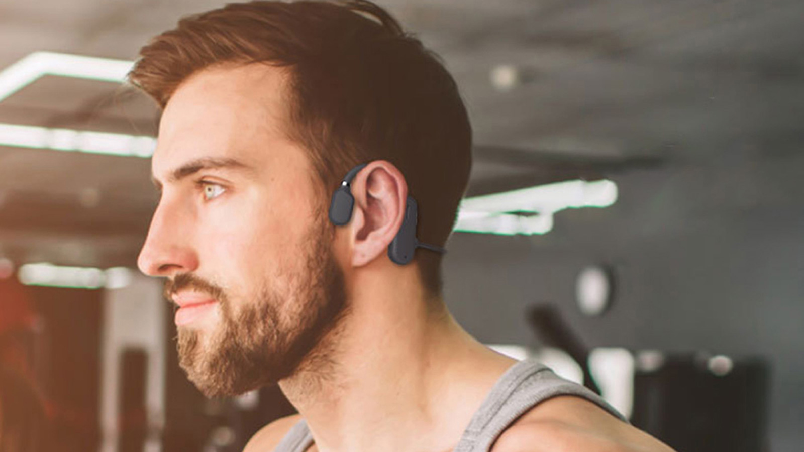 Mix your music into your soundscape with these induction headphones