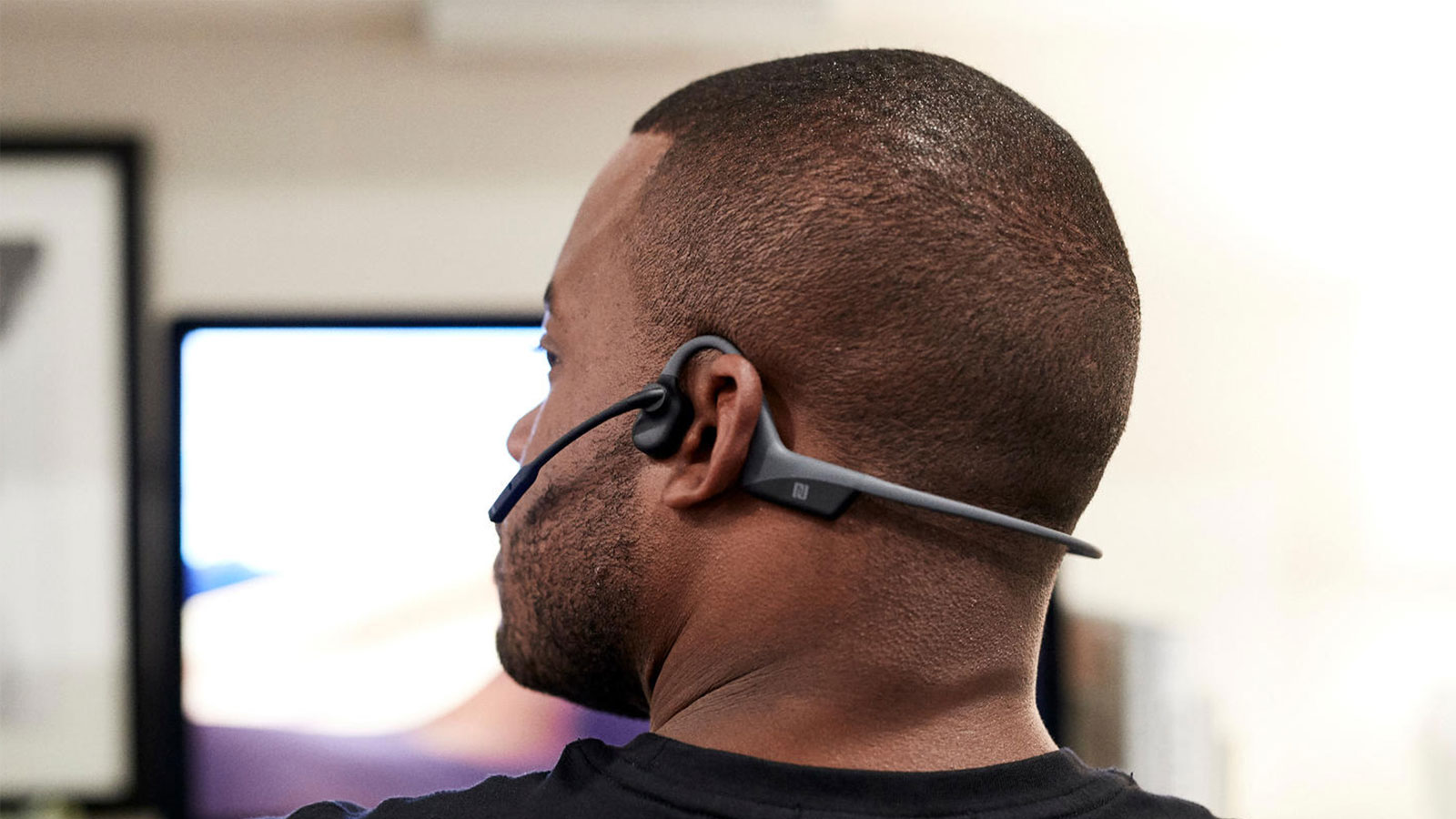 Work from anywhere with $45 off this open-ear bone conduction headset