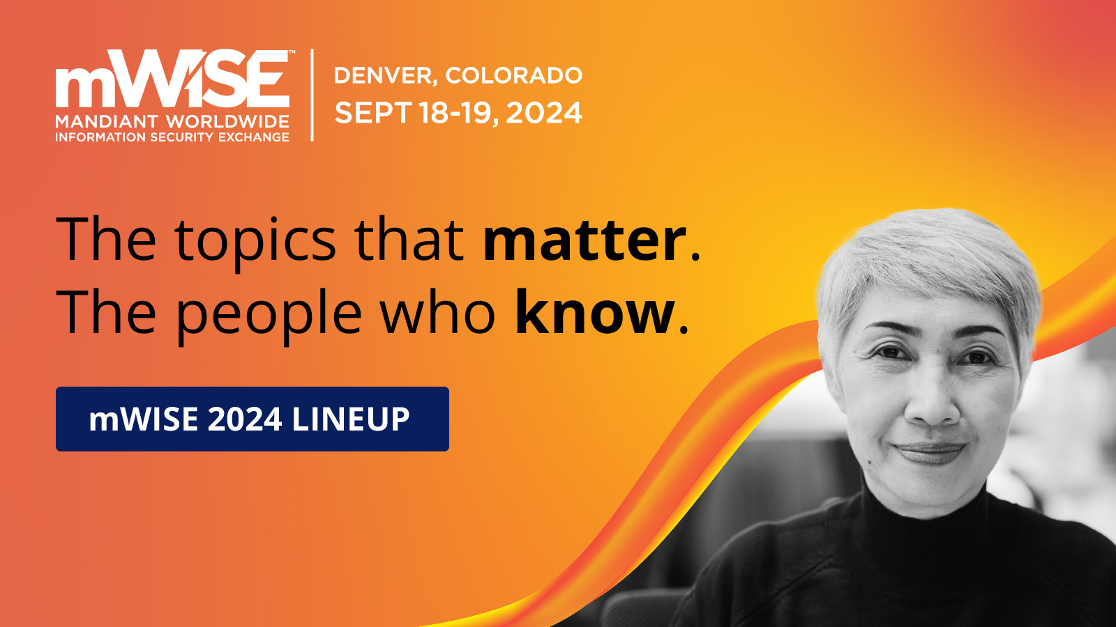 Just released: Session tracks and catalog for Mandiant’s 2024 mWISE event