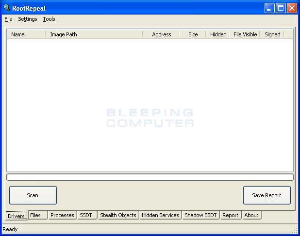 Download RootRepeal - Rootkit Detector