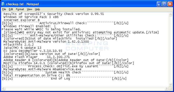 Download SecurityCheck