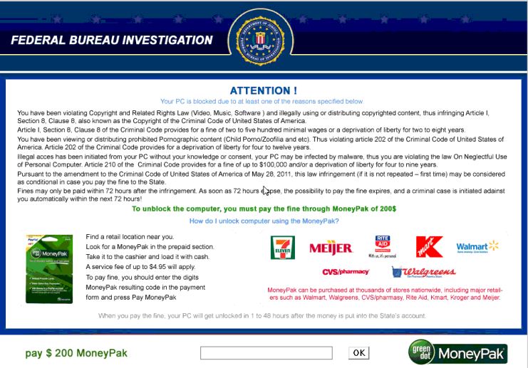 Different FBI Fake Virus Screens - Anti-Virus, Anti-Malware, and ...