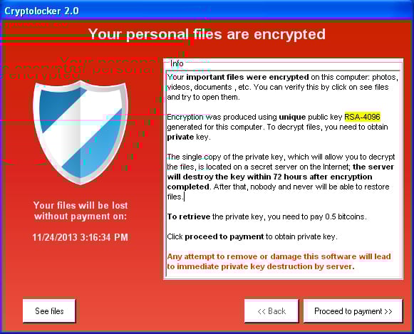 CryptoLocker 2.0
