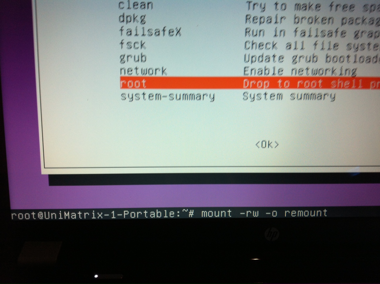 How To Reset Lost Root Password In Ubuntu 1404 Linux How To And Tutorial Section 0099