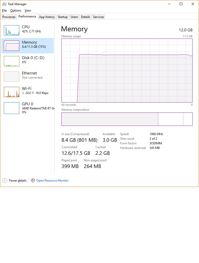 Where are my 8GB? - Windows 10 Support