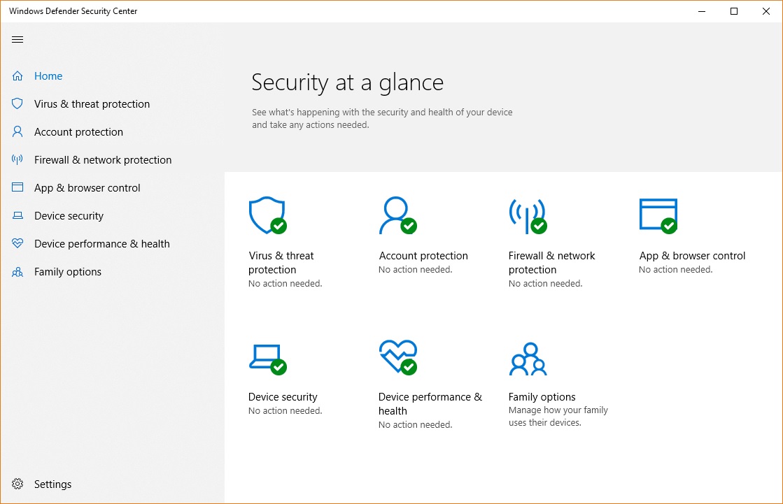 Can't find Windows Defender consul - Anti-Virus, Anti-Malware, and ...