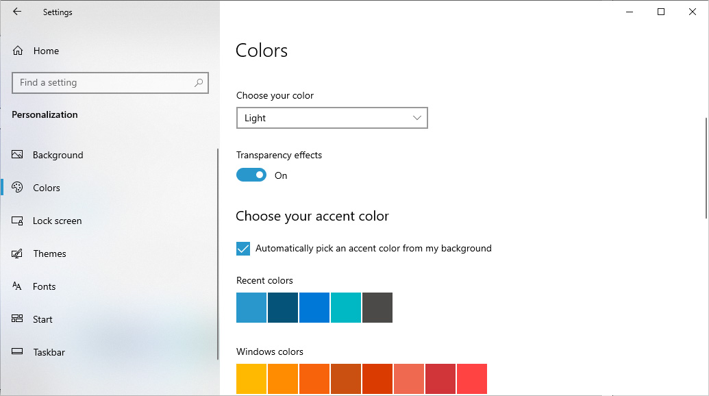 A Closer Look at the New Windows 10 Light Theme