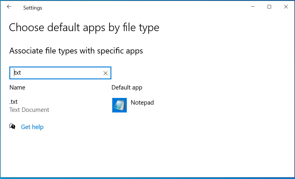 Windows 10 making it easier to manage default file associations Windows 10 making it easier to manage default file associations