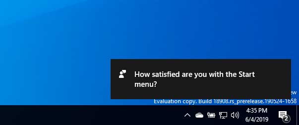 Microsoft Asking for Feedback on the Windows 10 Start Menu