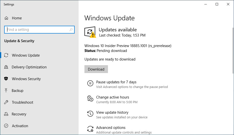 Windows 10 Insider Build 18885 Fixes USB Drive Letter Reassignments