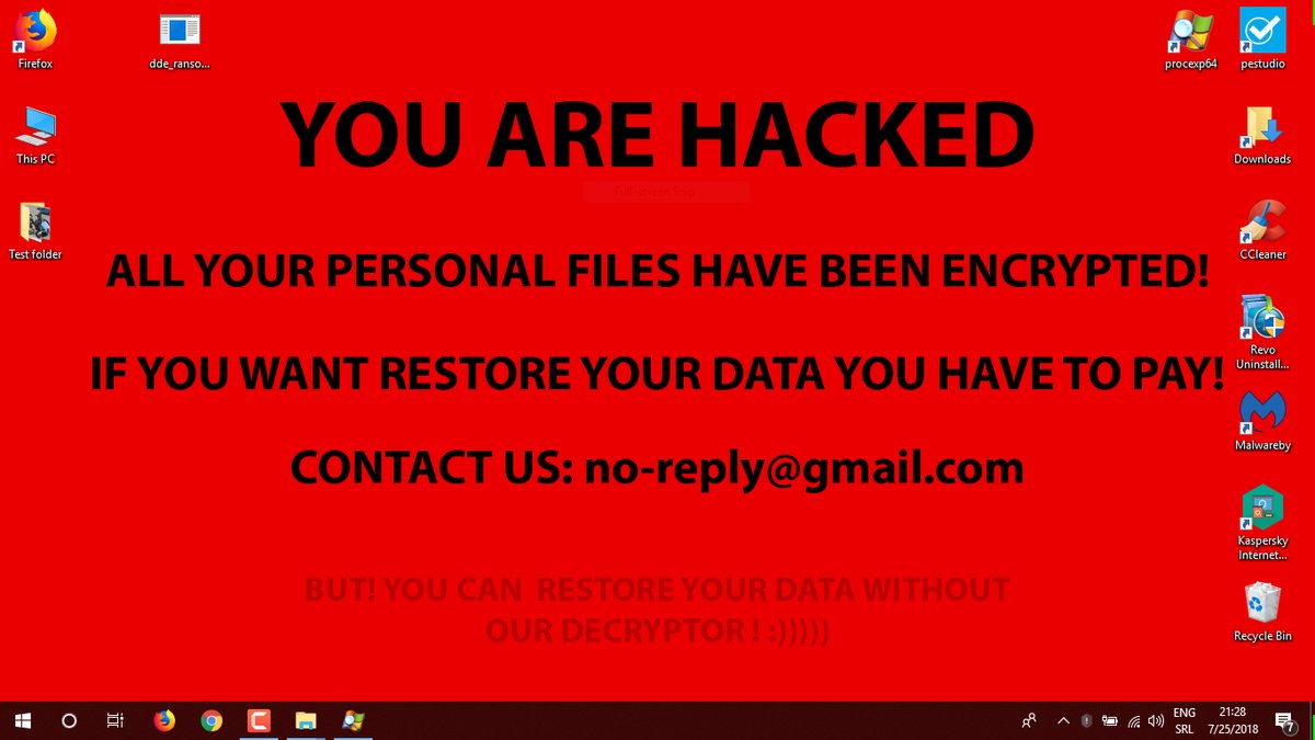 The Week in Ransomware - July 27th 2018 - Ransomware Still a Threat