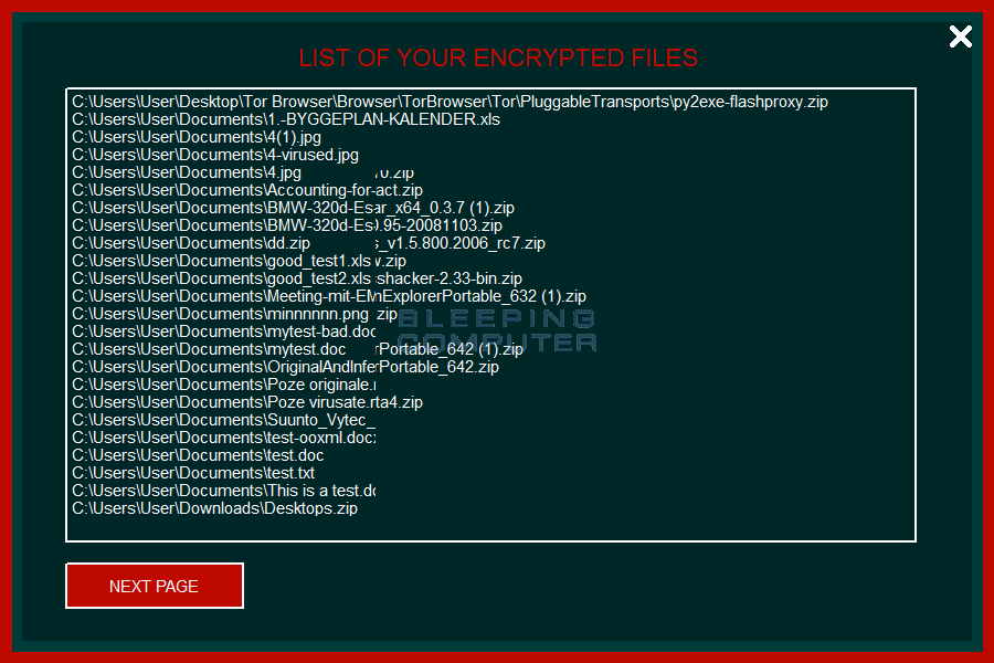 The 7ev3n-HONE$T ransomware encrypts and renames your files to R5A