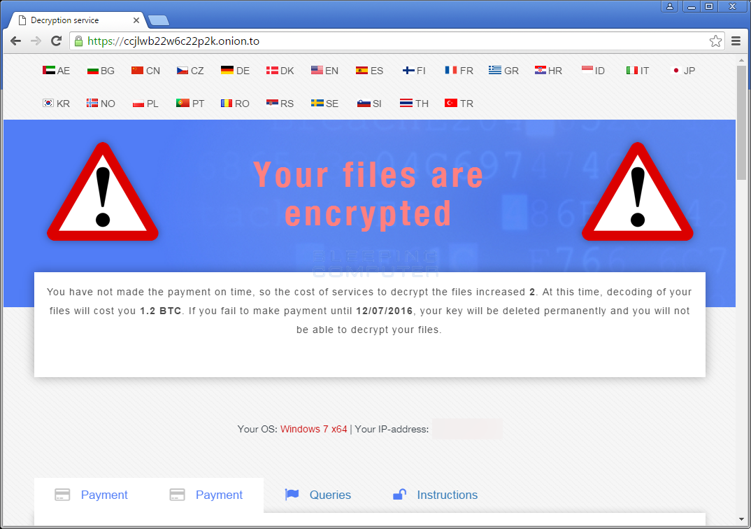 Side-by-side comparisons of the CrypMIC and CryptXXX Ransomware Infections