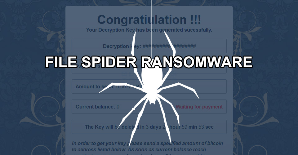File Spider Ransomware Targeting the Balkans With Malspam