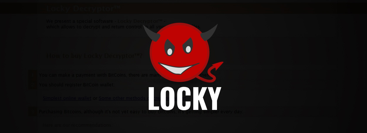 Locky Ransomware Returns with Spam Campaign Pushing Diablo6 Variant