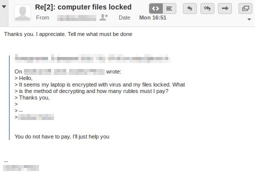 Sigrun Ransomware Author Decrypting Russian Victims for Free