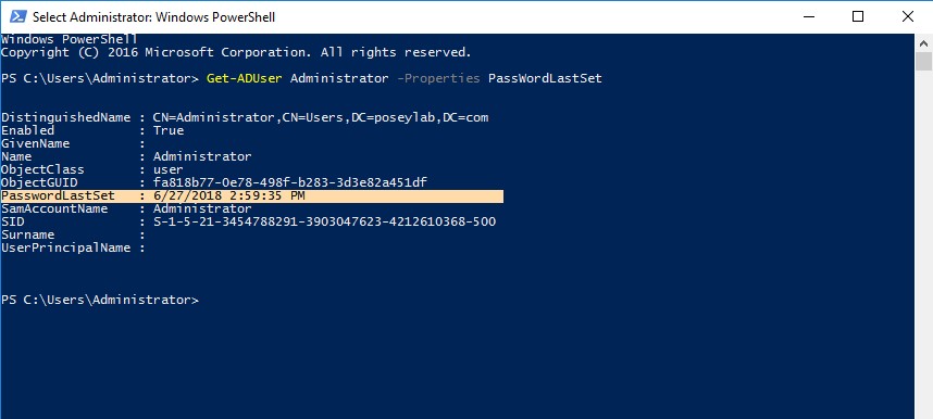 Using PowerShell To Manage Password Resets In Windows Domains