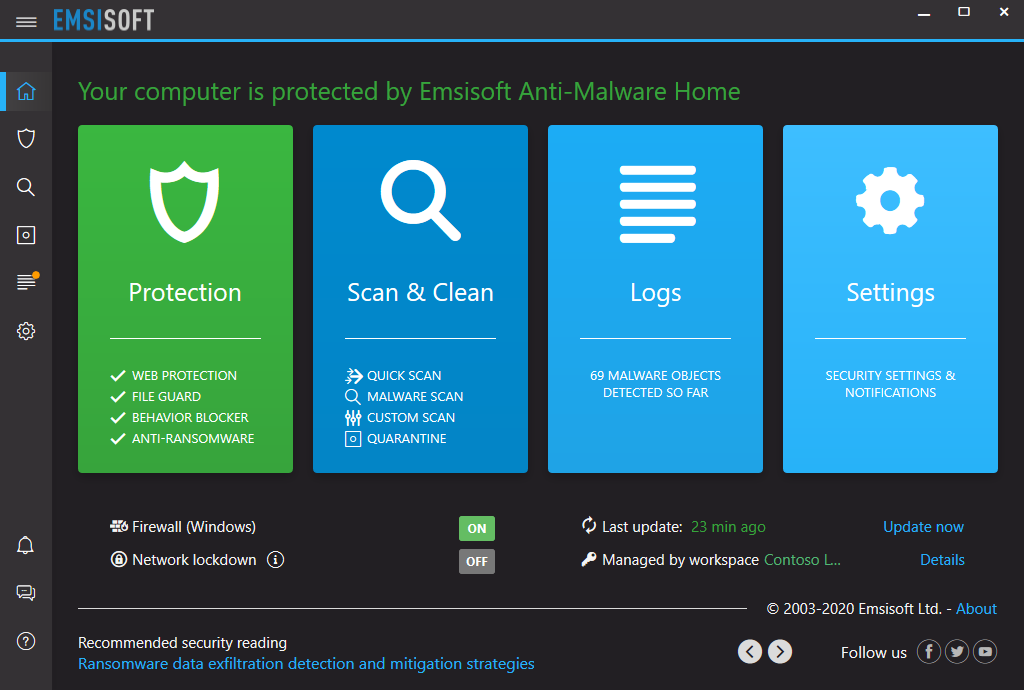 Holiday deal exclusive: Get 20% off Emsisoft Anti-Malware