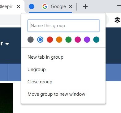 Google Chrome's new Tab Groups feature now available for everyone