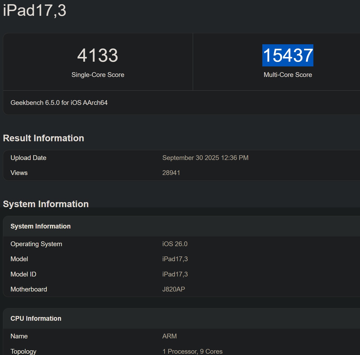 Leaked Apple iPad Pro M5 benchmark shows massive improvements