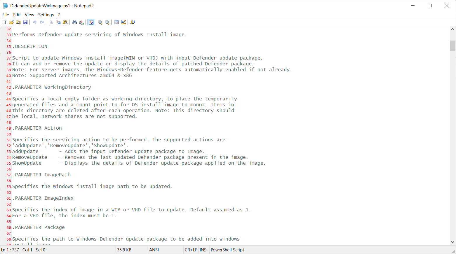 Microsoft now provides Defender updates for Windows install images