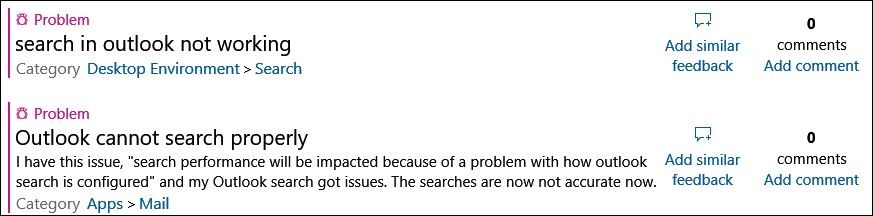 Microsoft: Fix for Outlook search failures coming later today