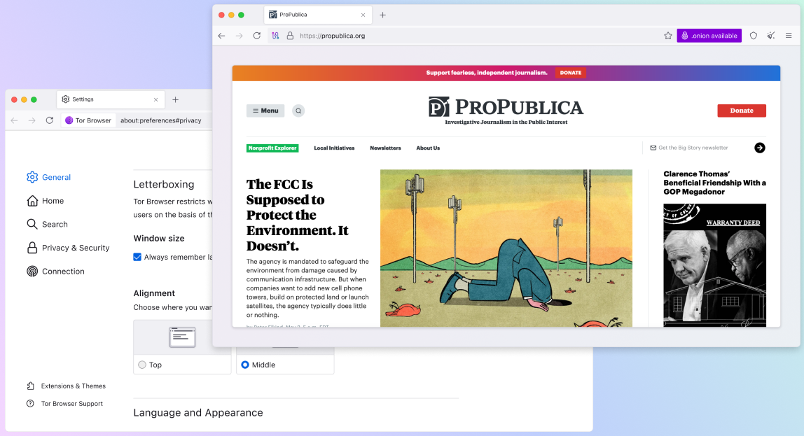 Tor Browser 13.5 brings Android enhancements, better bridge management Tor Browser 13.5 brings Android enhancements, better bridge management