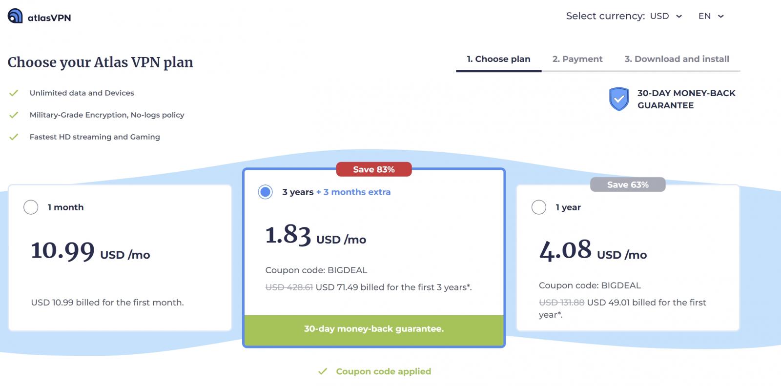 Atlas VPN Review 2025 - Price and Features