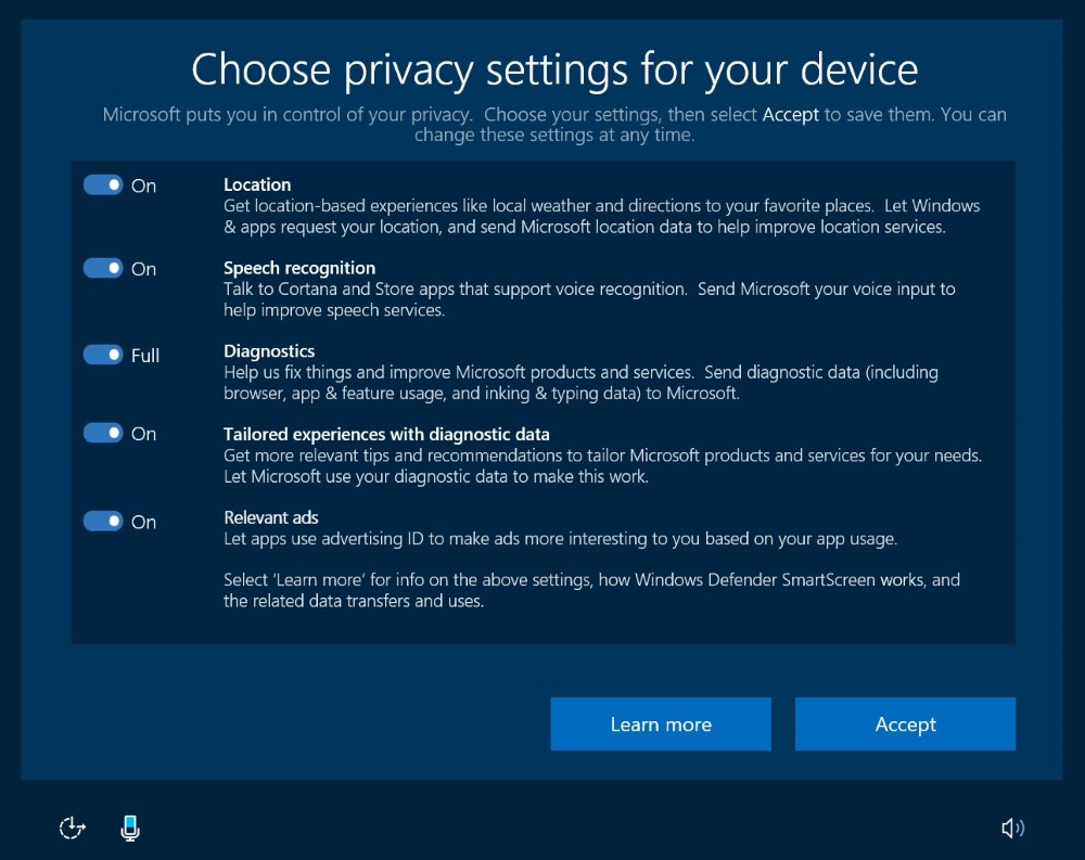 EU Unimpressed with Upcoming Windows 10 Privacy Controls
