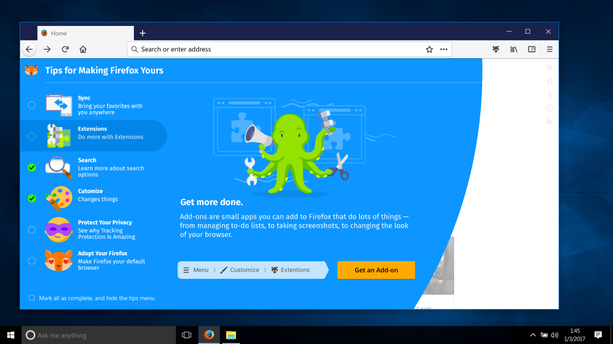 Here's a Sneak Peek at Firefox's Redesigned GUI