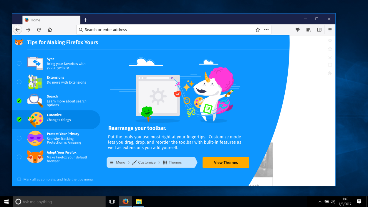Here's a Sneak Peek at Firefox's Redesigned GUI