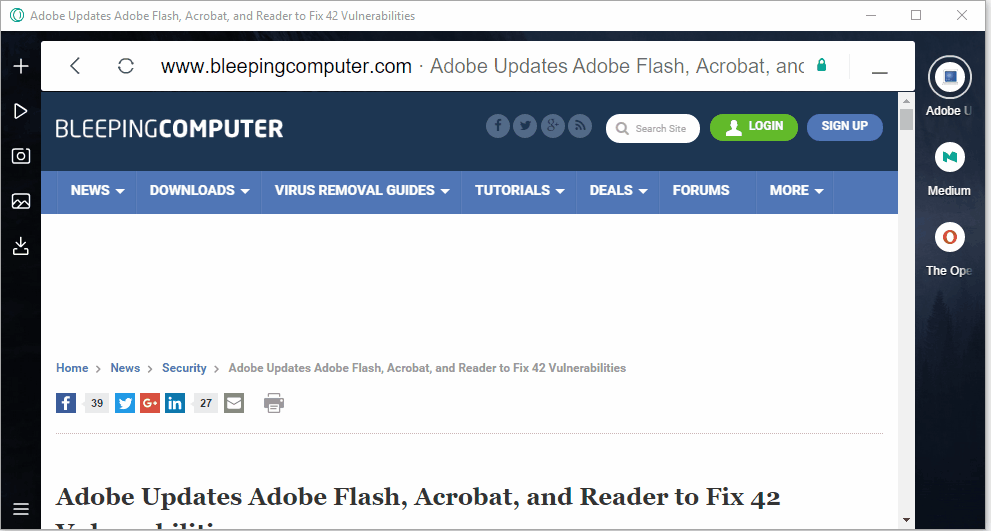 Opera Launches New Neon Concept Browser