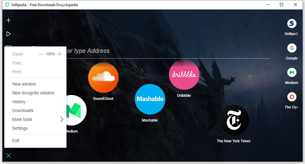 Opera Launches New Neon Concept Browser