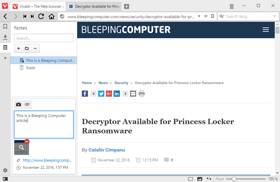 Vivaldi 1.5 Becomes the First Browser That Can Control Your Home's ...