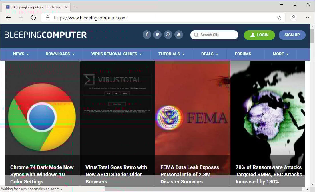 Microsoft's Leaked Edge Browser Should Make Google Worried
