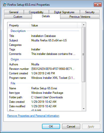 Firefox 65 Released with Updated Content Blocking, MSI Installers, and More