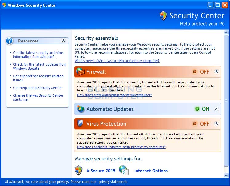 A-Secure 2015 Removal Guide