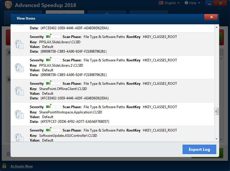 Remove the Advanced Speedup 2018 PUP