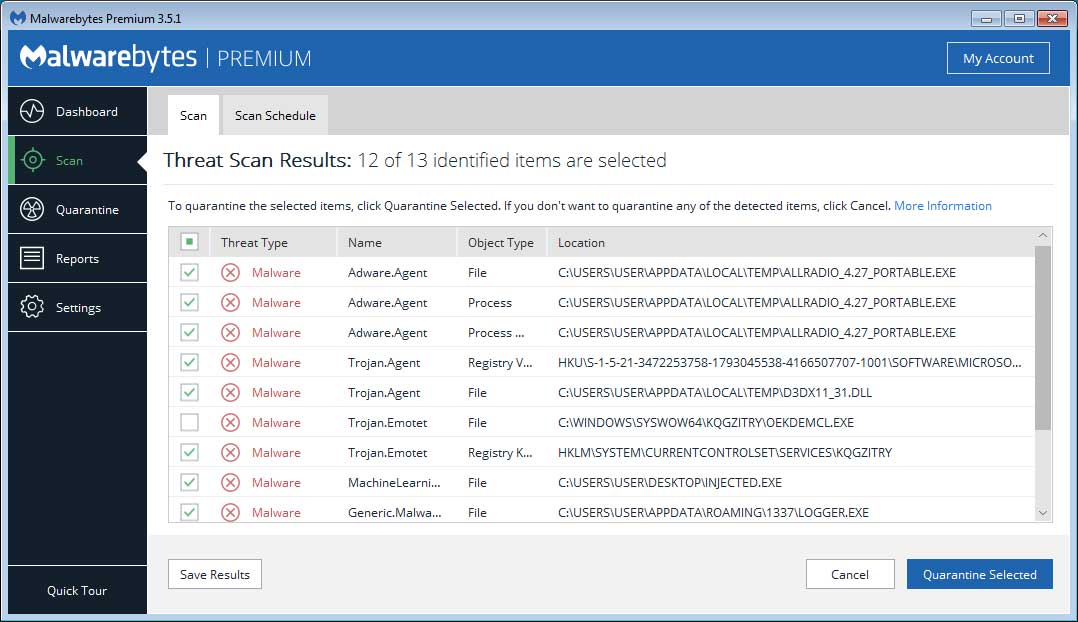 Remove the All-Radio 4.27 Portable Infection